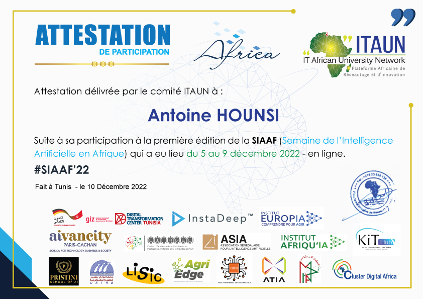 Antoine HOUNSI - Machine Learning | Computer vision | Research in ...